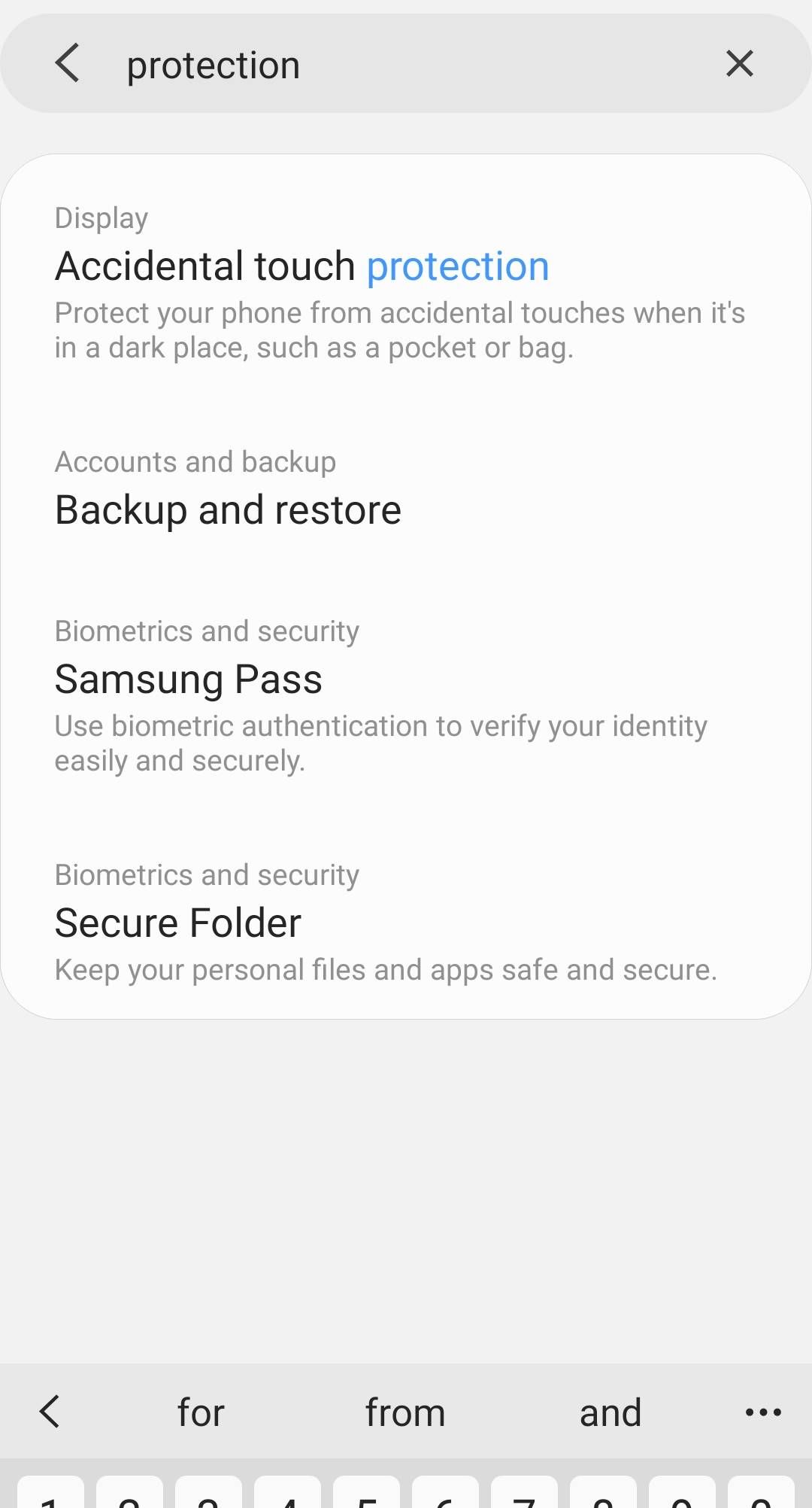 Secure phone in device care not showing - Samsung Members