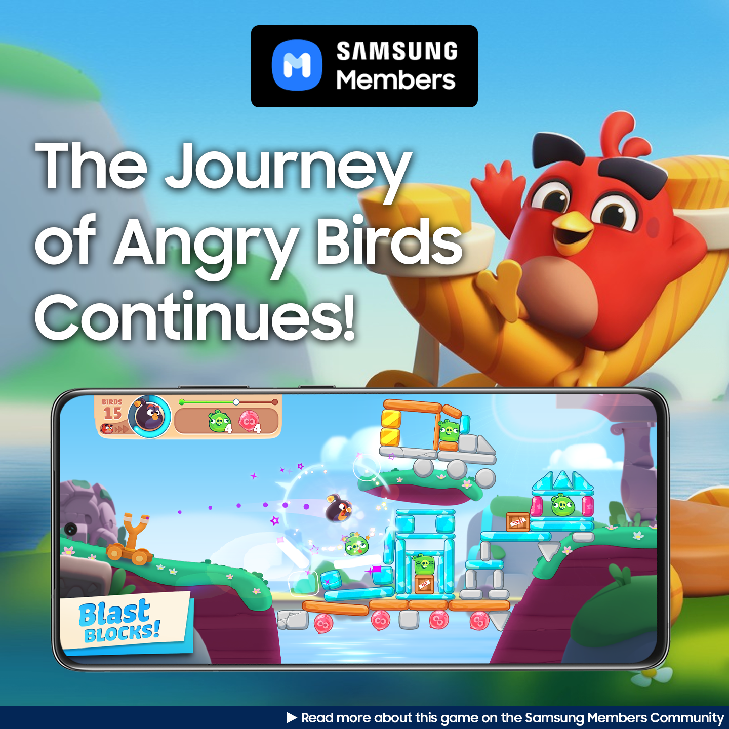 The Journey of the Angry Birds Continues! - Samsung Members