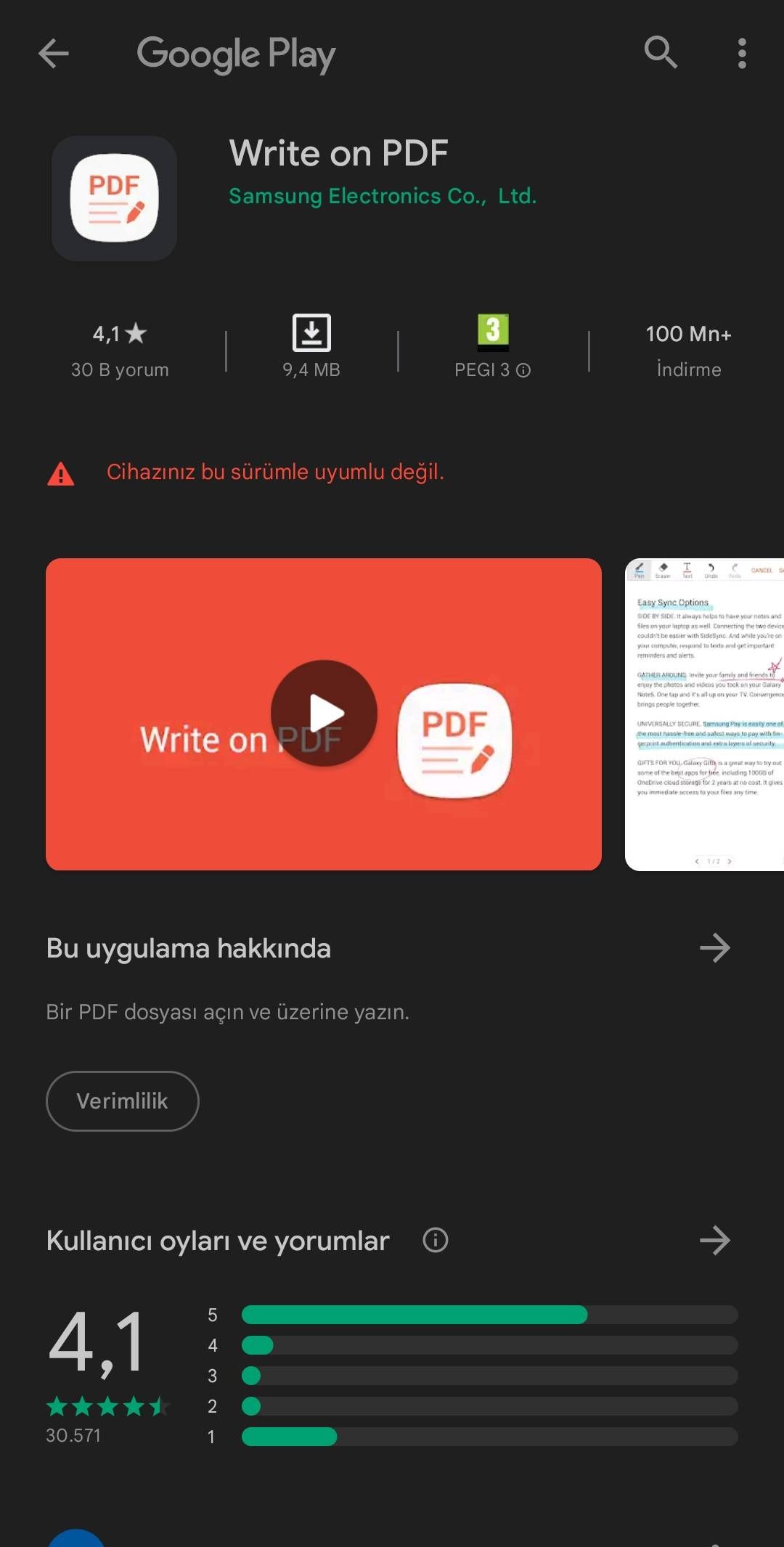 Write on PDF - Samsung Members