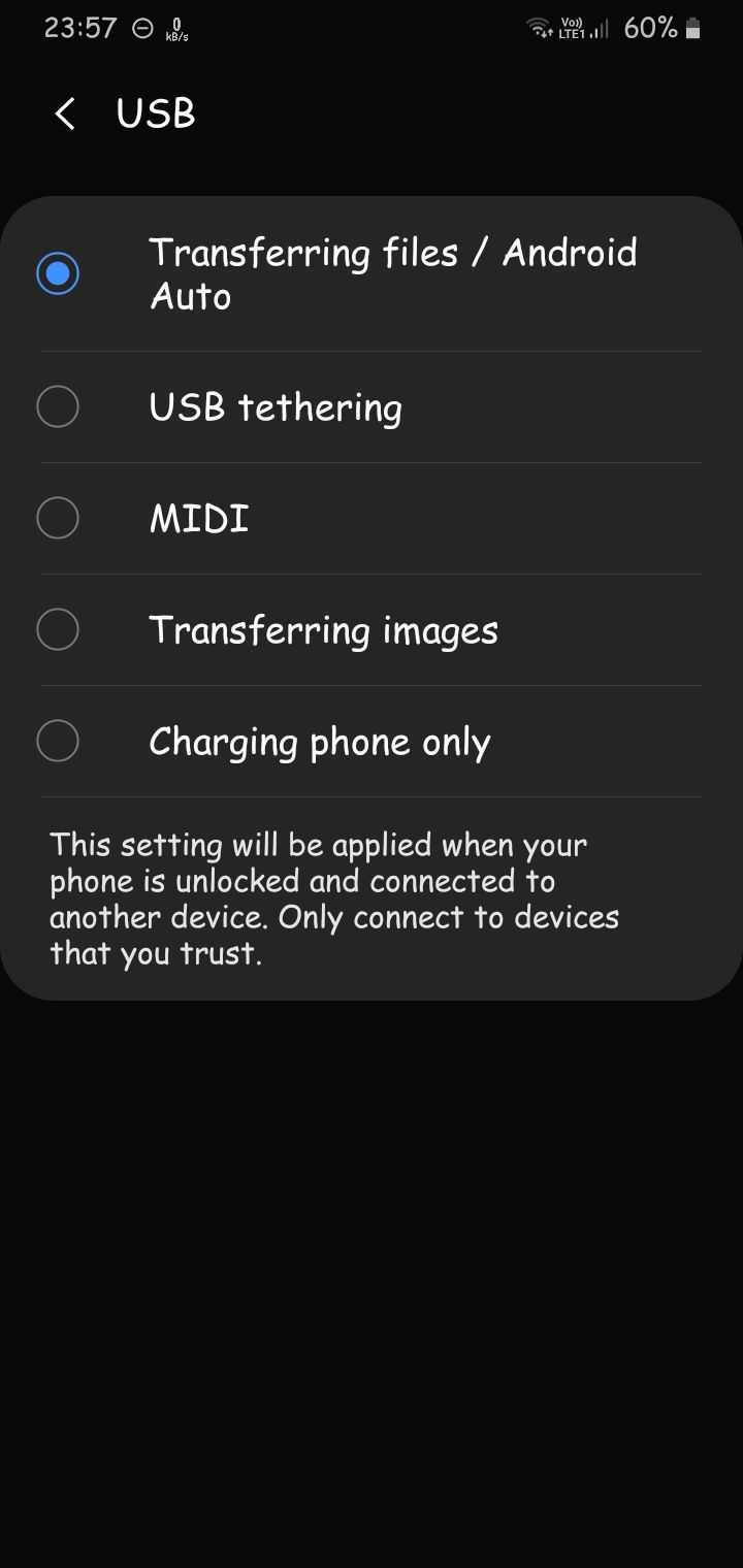 usb file transfer - Samsung Members