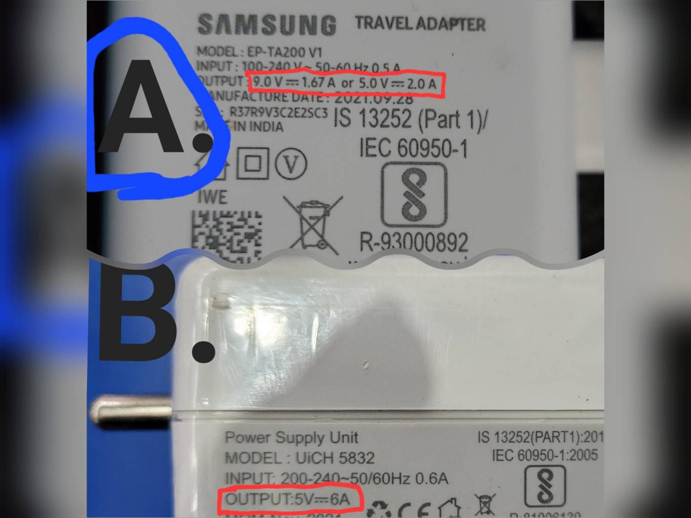 All about chargers and compatibility. - Samsung Members