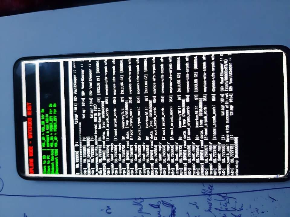 Watchdog reset - Samsung Members