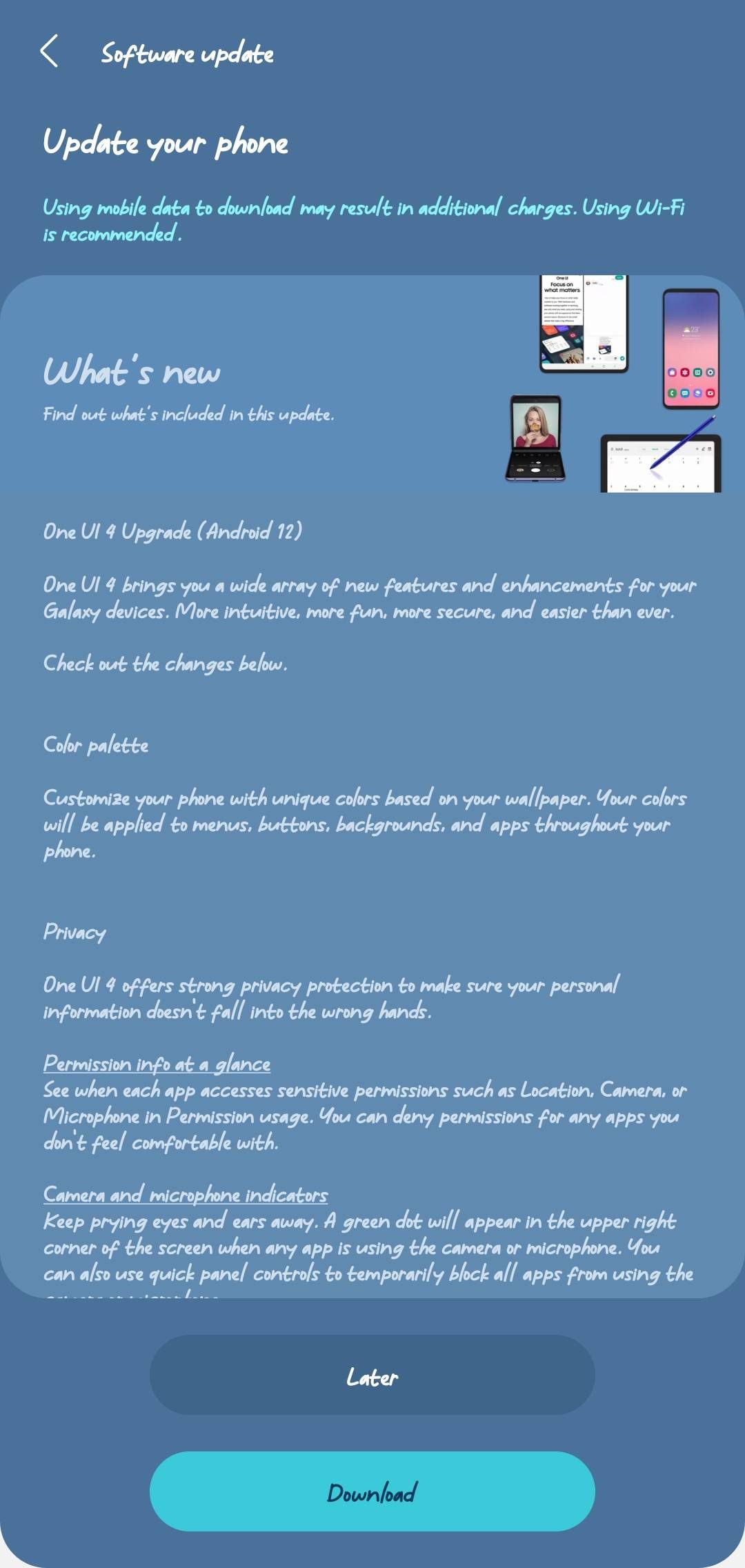 One UI4 update. Finally its here!! - Samsung Members