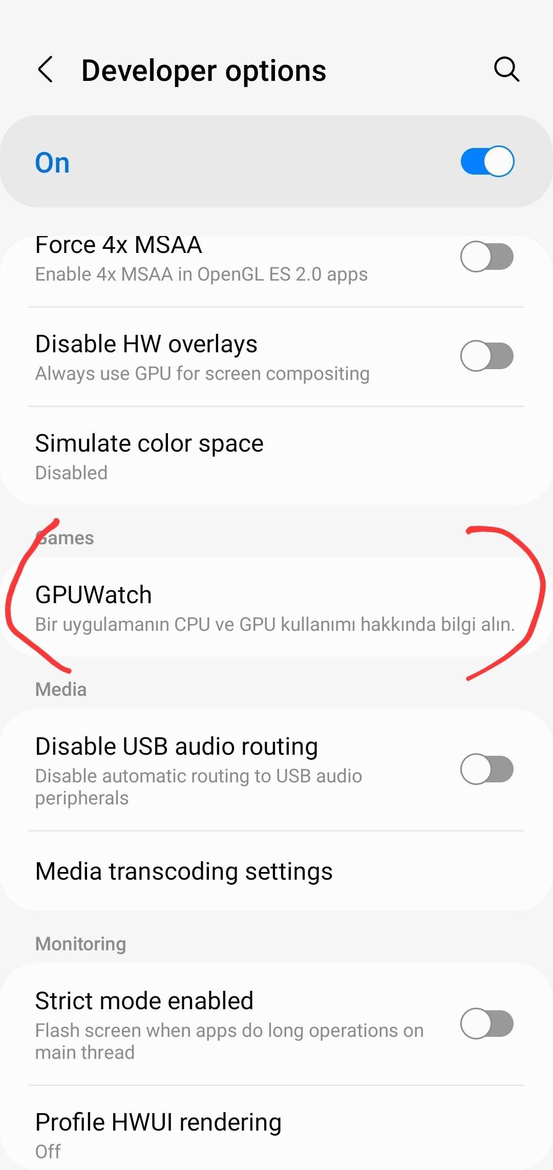 GAMERS ! Android GPU Watch Özelliği. FPS GPU CPU - Samsung Members