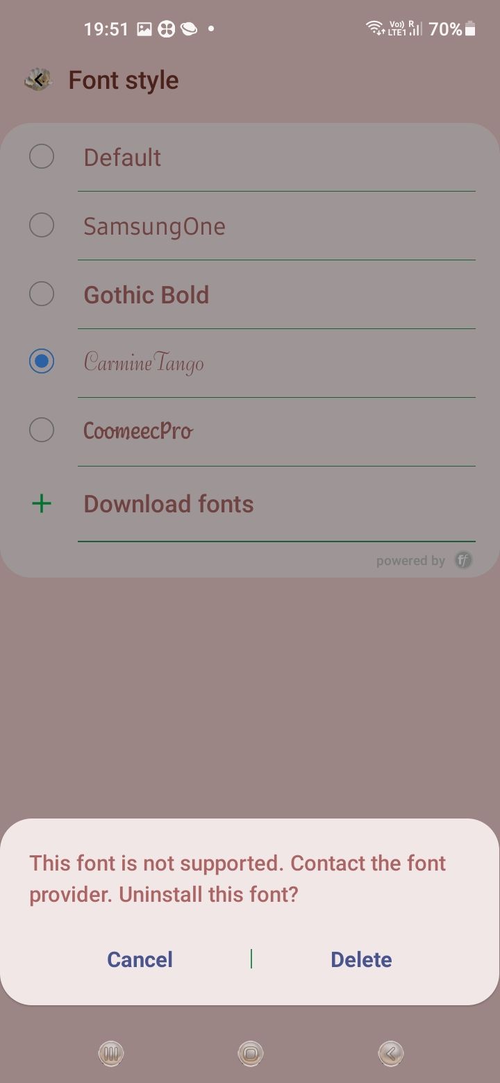 Free Fonts For Galaxy - Samsung Members