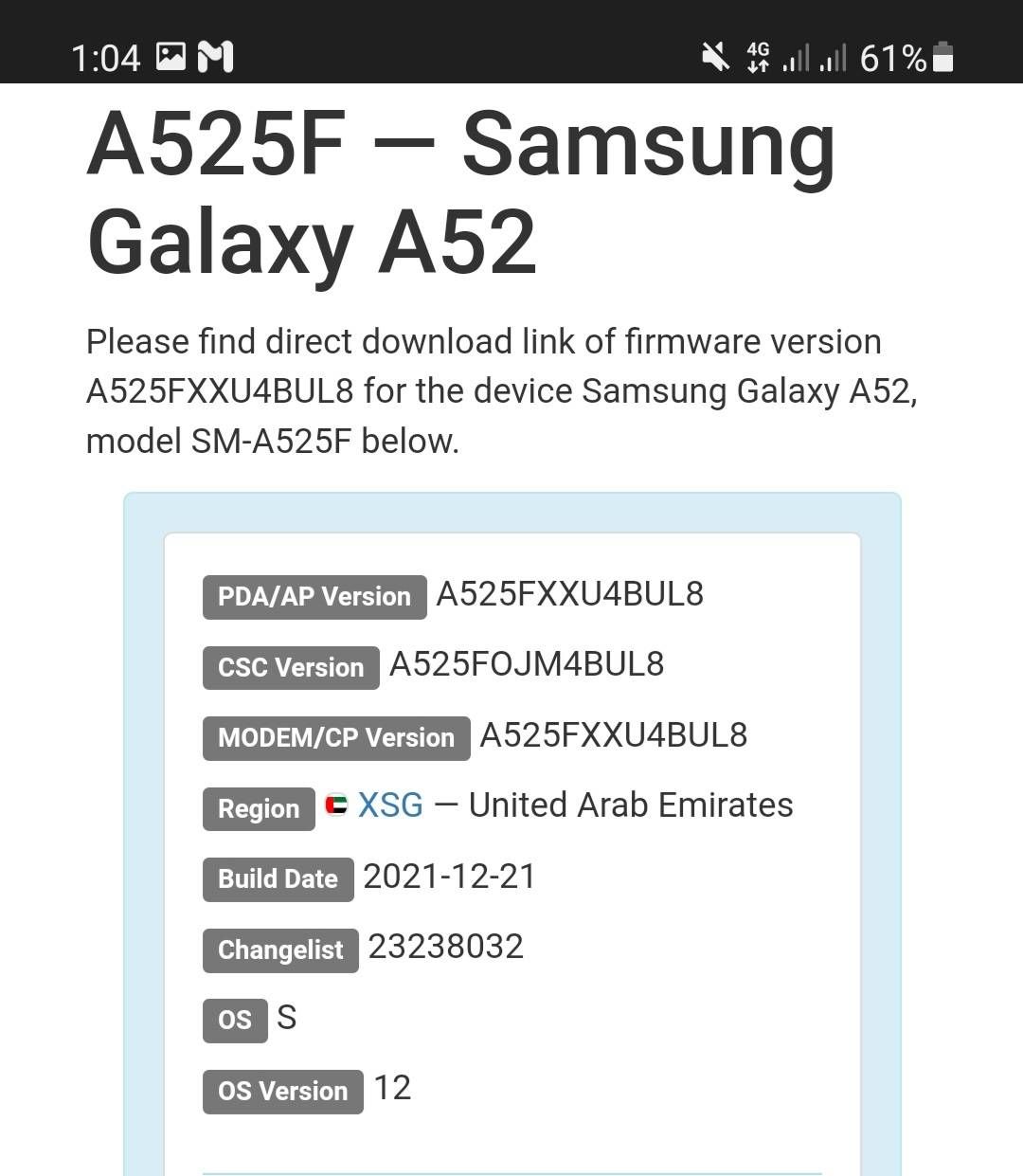 A52 androud 12 - Samsung Members