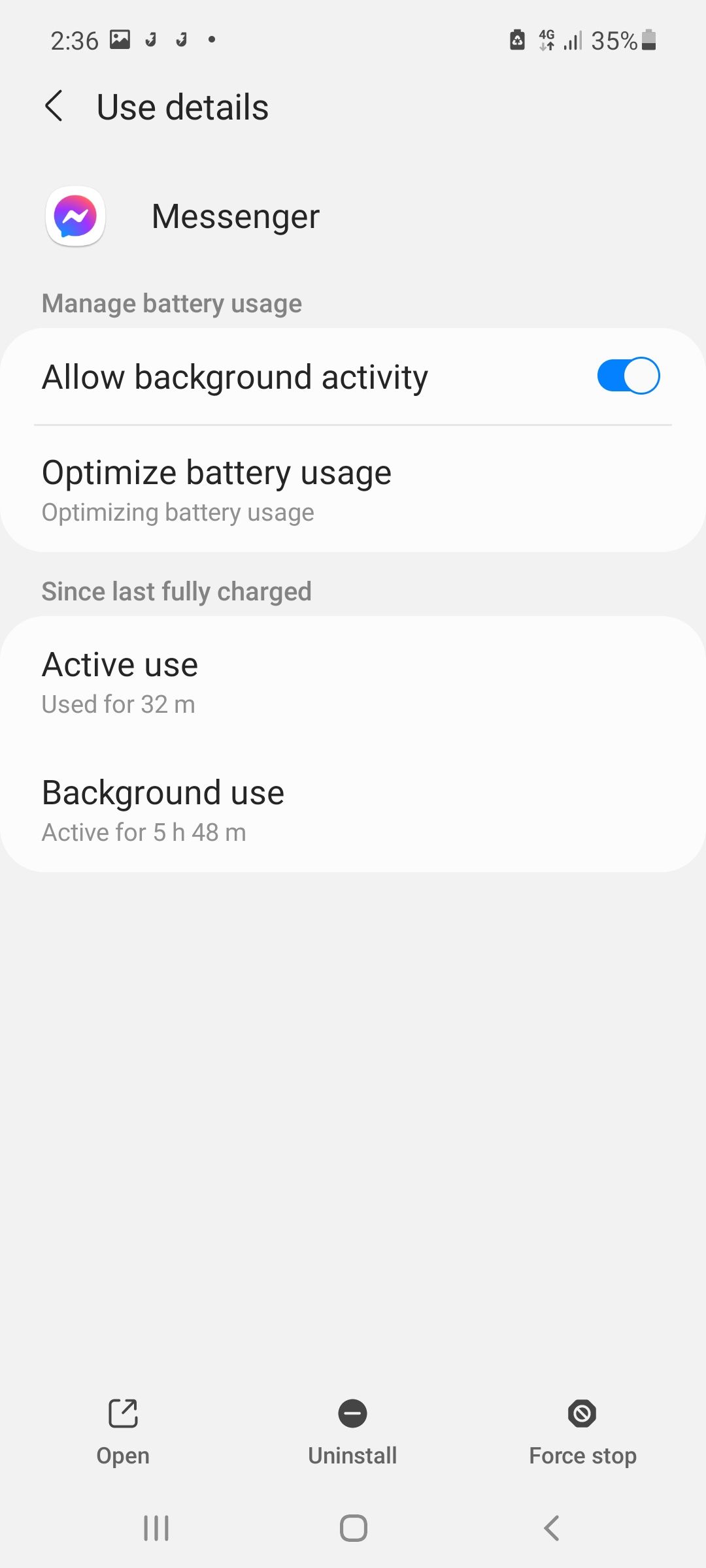 Solved: Facebook Messenger Incoming Call not Showing on Di... - Samsung ...