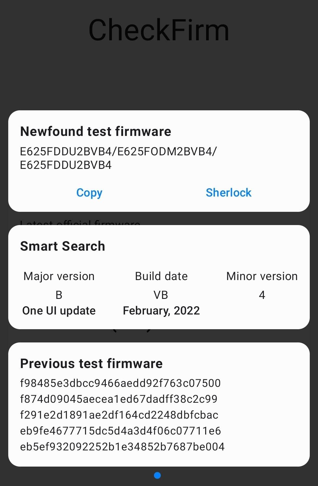 F62 testing vb4 - Samsung Members