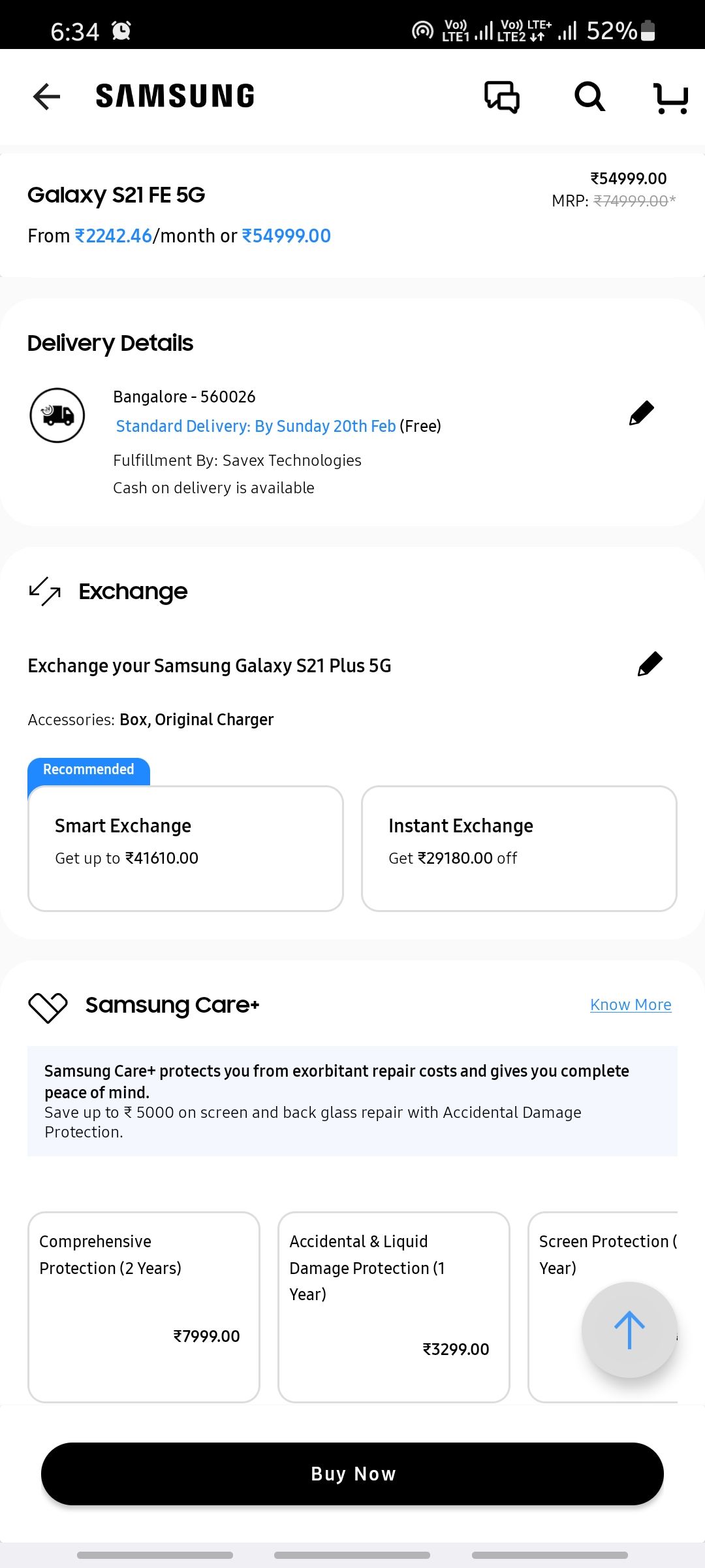 Difference between smart exchange and instant exch... - Samsung Members
