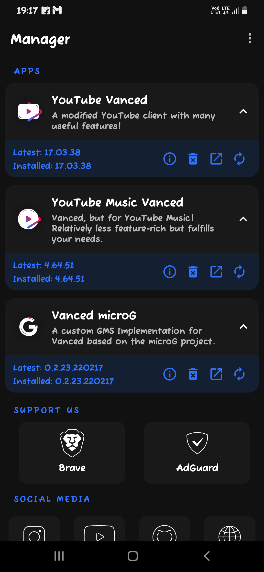 New youtube vanced update - Samsung Members