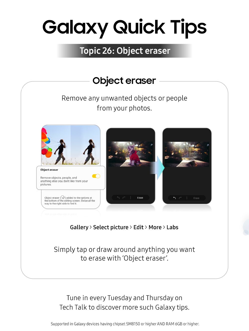 Galaxy Quick Tips Topic 26- Object Eraser - Samsung Members