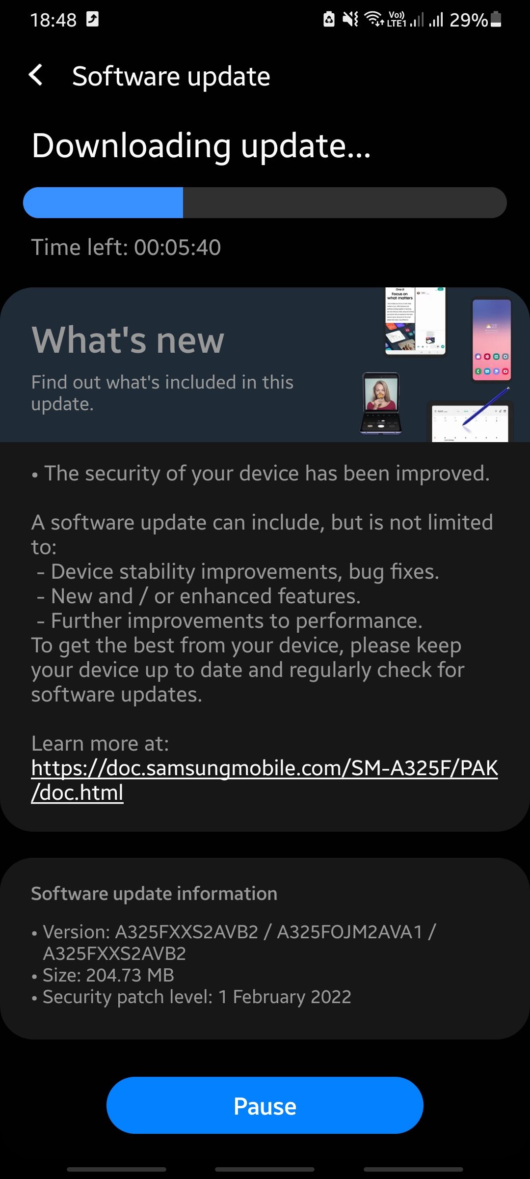 Who else received this update on their Samsung Gal... - Samsung Members