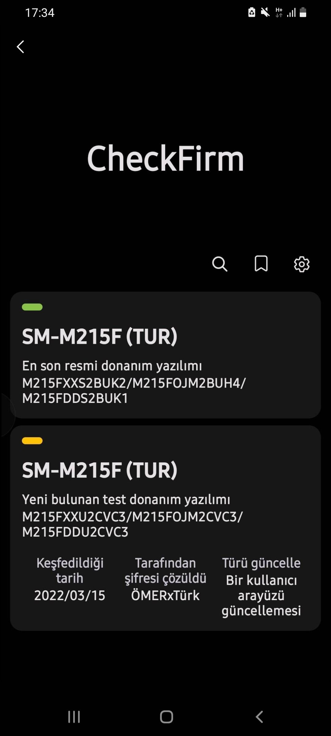 M31 yeni test android 12 ui 4.1 - Samsung Members