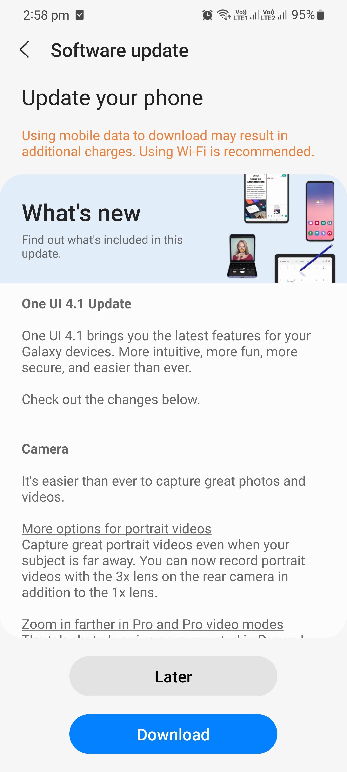 One ui4.1 is here - Samsung Members