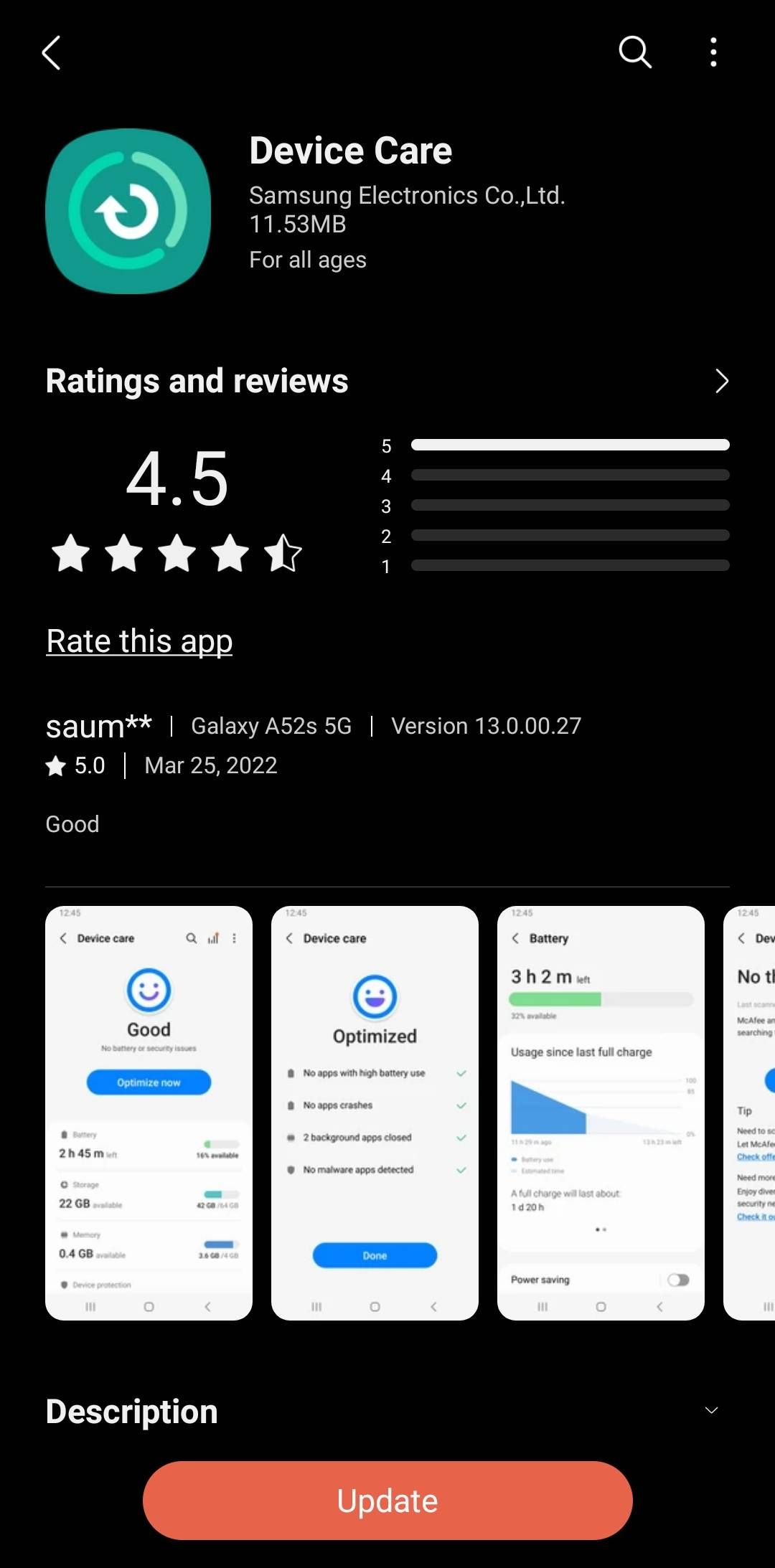 Device Care - Samsung Members