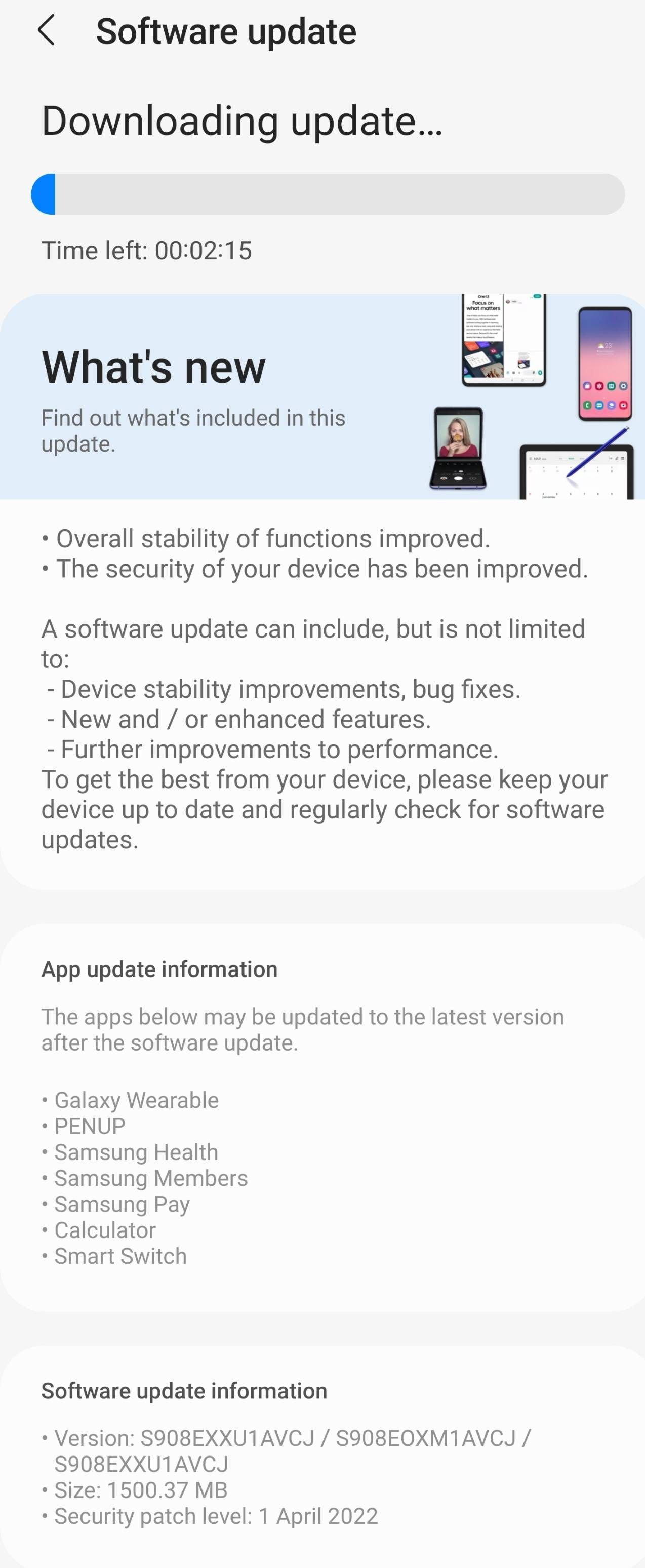 S22 Ultra New Software Update India - Samsung Members