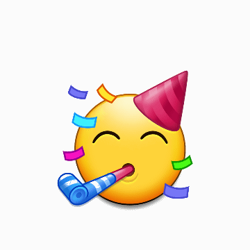 Party Blower Animated Gif