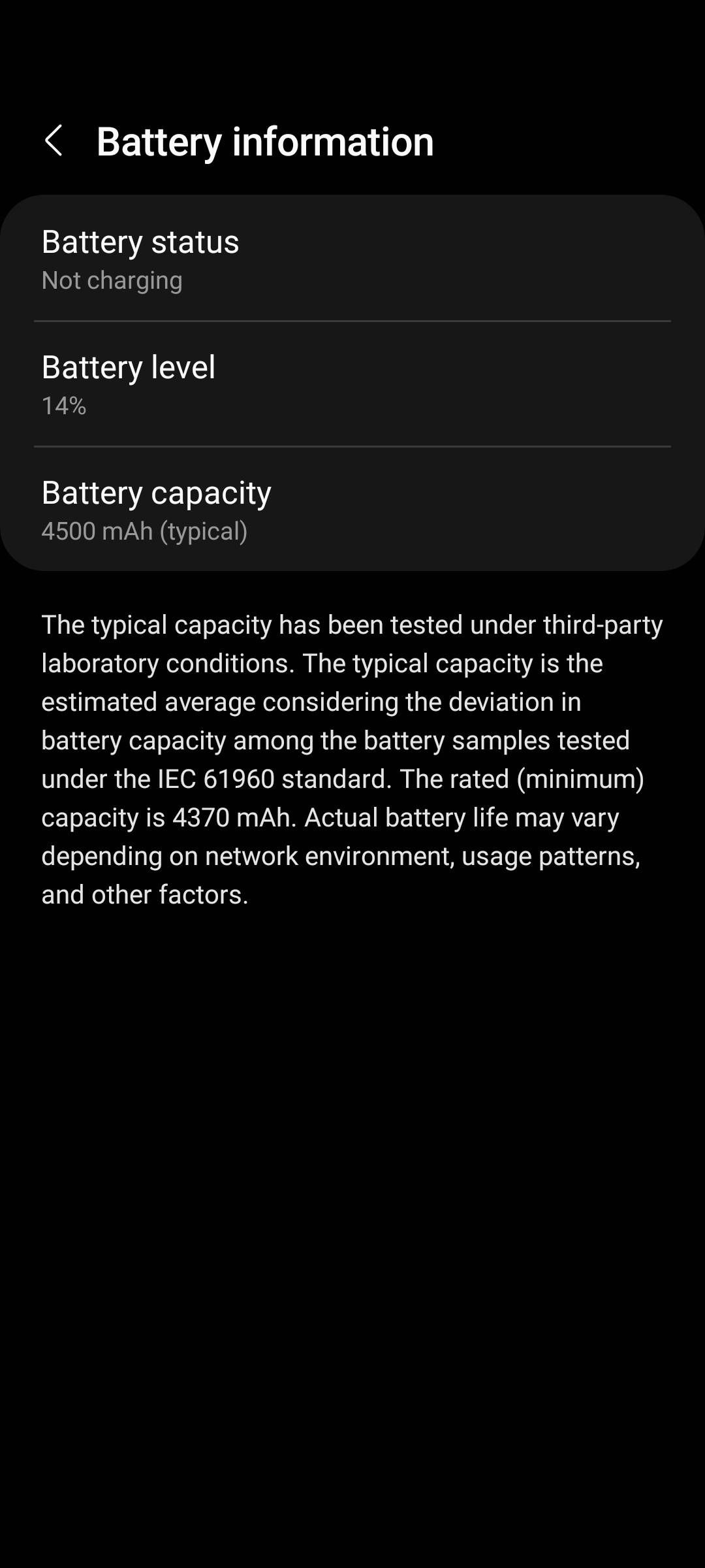 Battery issue - Samsung Members