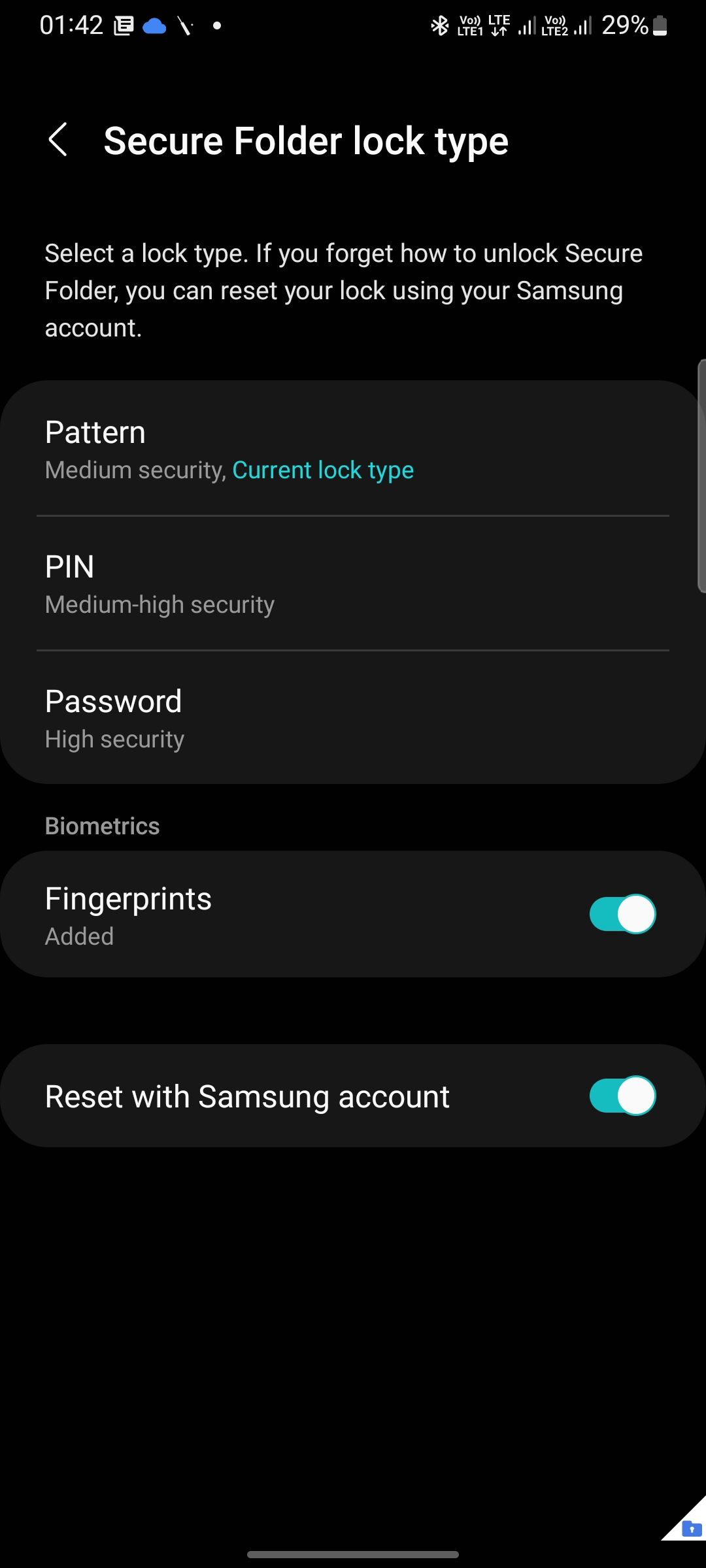 Secure folder dedicated fingerprint - Samsung Members