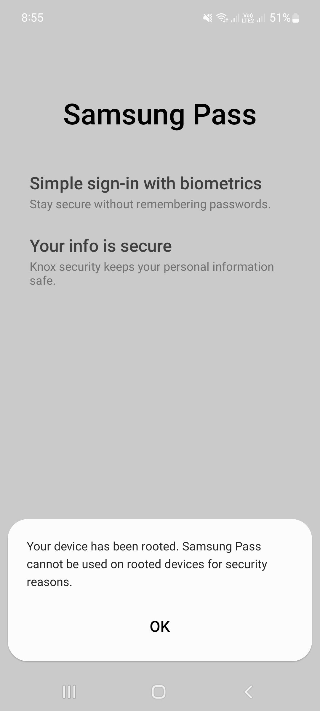 Samsung pass issue - Samsung Members