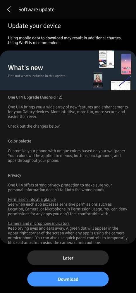 Galaxy A32 LTE, A71, M21s, F41 Android 12 One UI 4... - Samsung Members