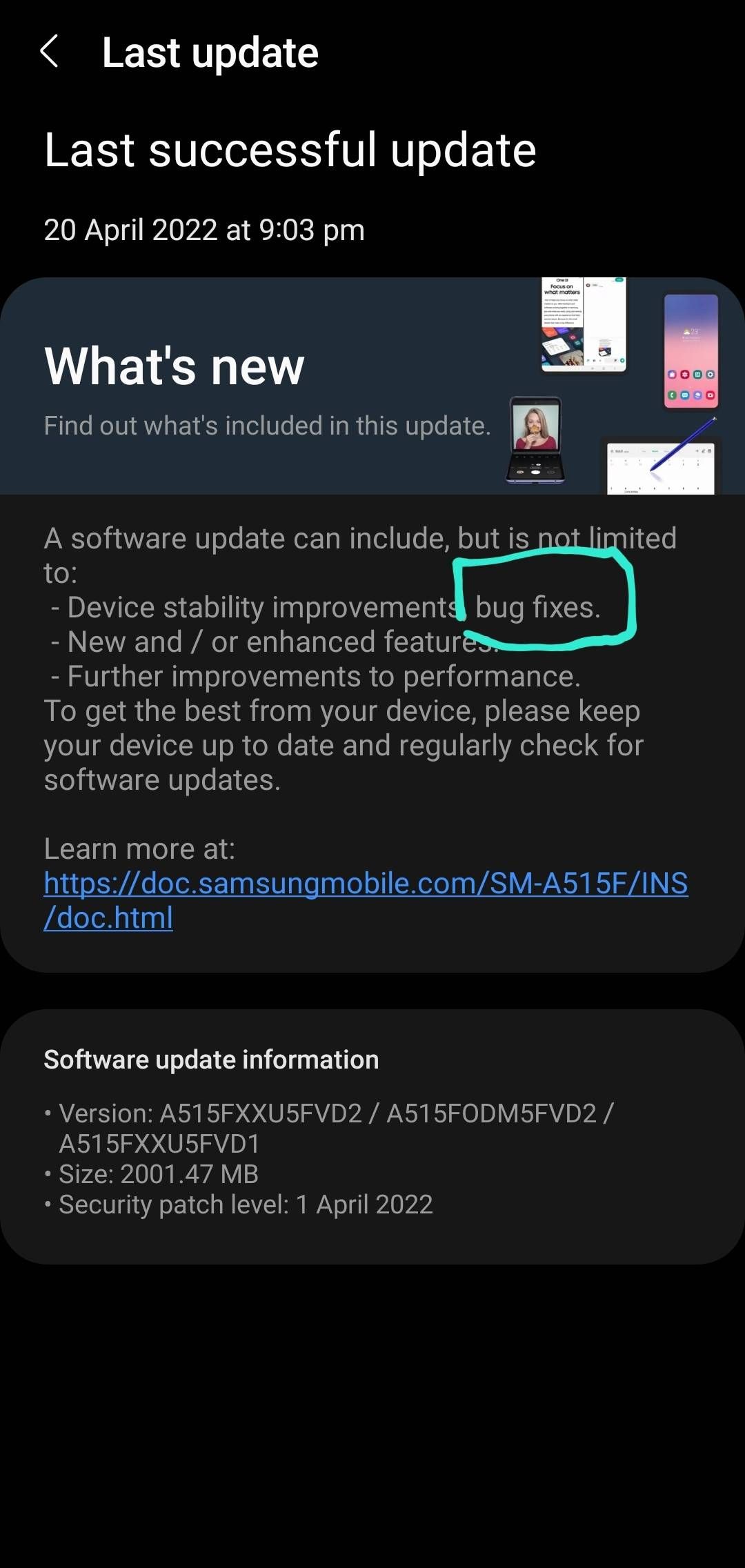 Bugs Fix - Samsung Members