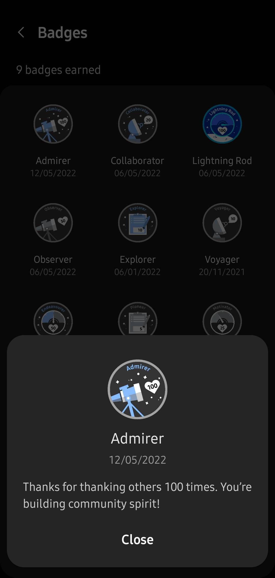 Badge - Samsung Members