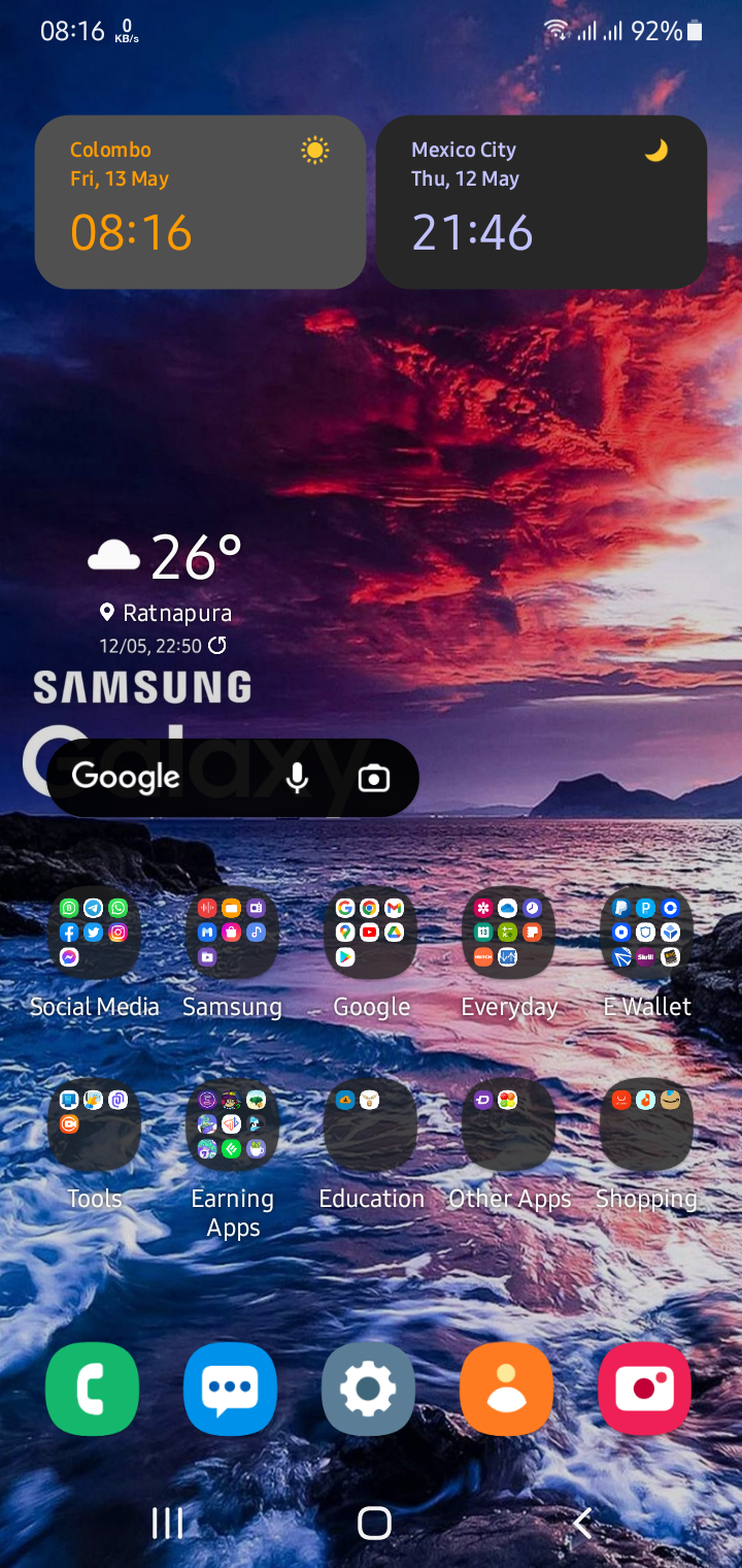 My Home Screen - Samsung Members