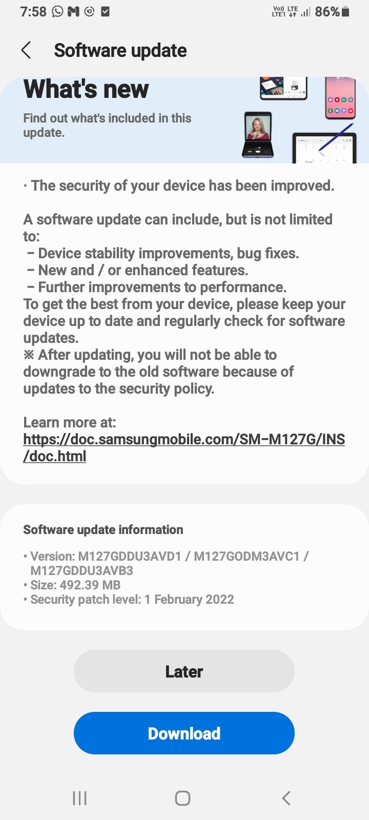 new update - Samsung Members