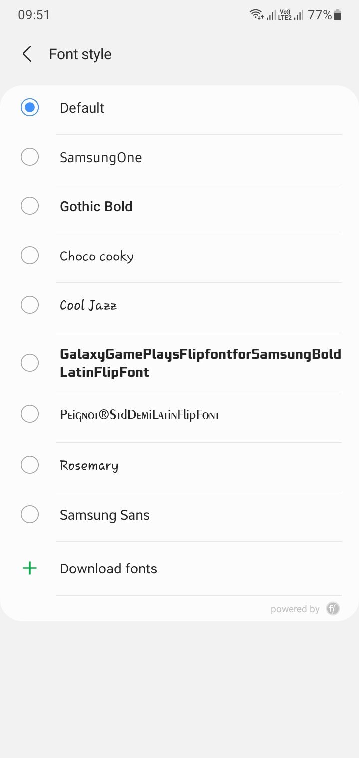 Samsung Free Fonts - Samsung Members