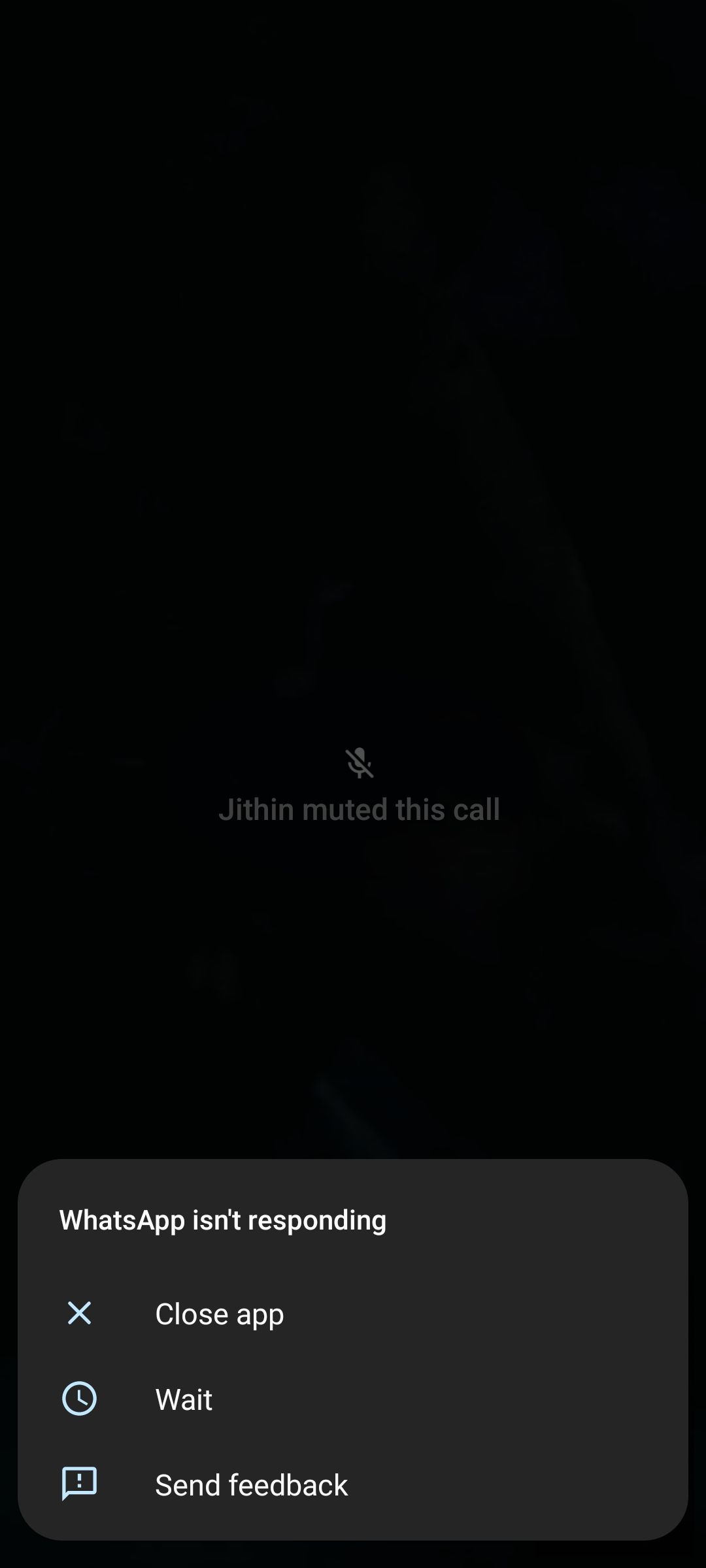 Problem facing on WhatsApp video call - Samsung Members