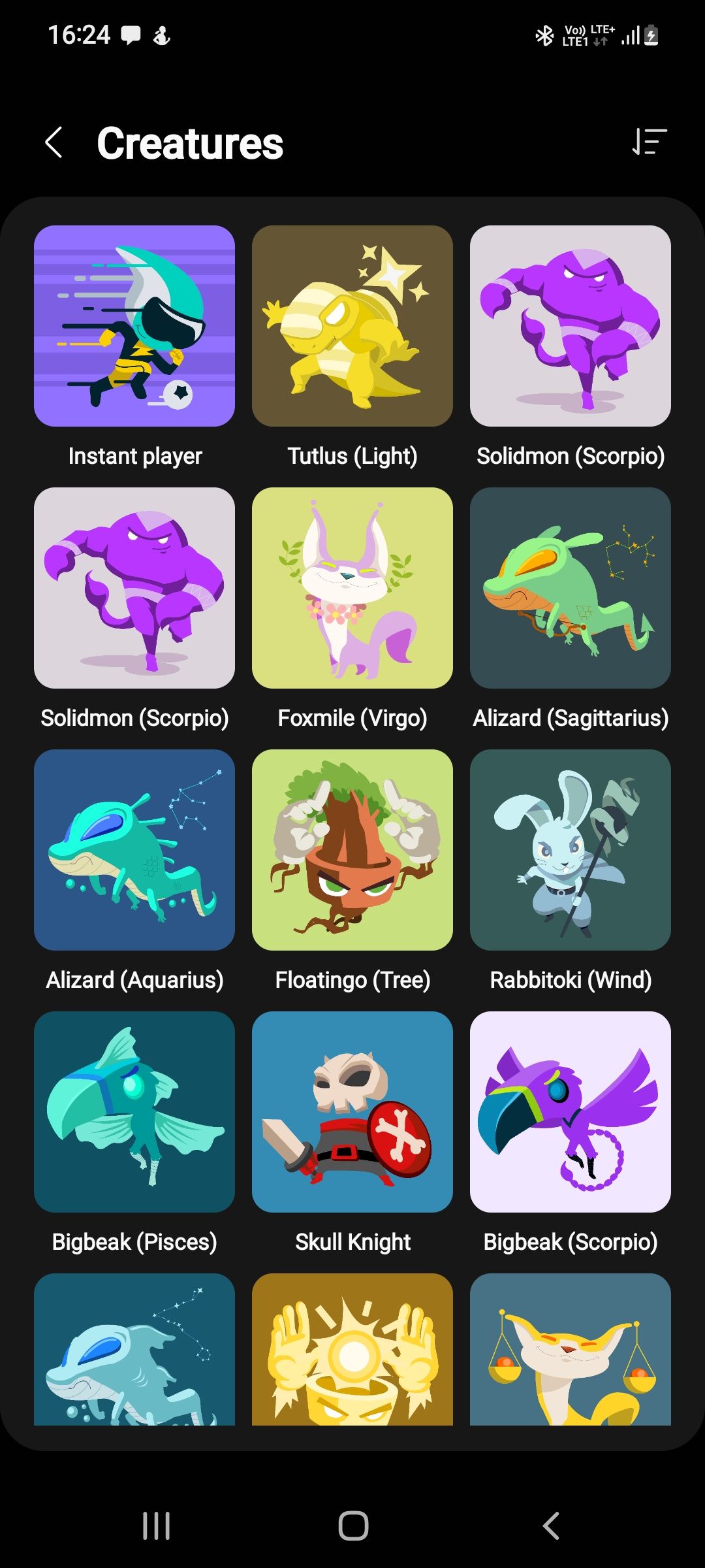 Who got Game Launcher Creatures!! - Samsung Members