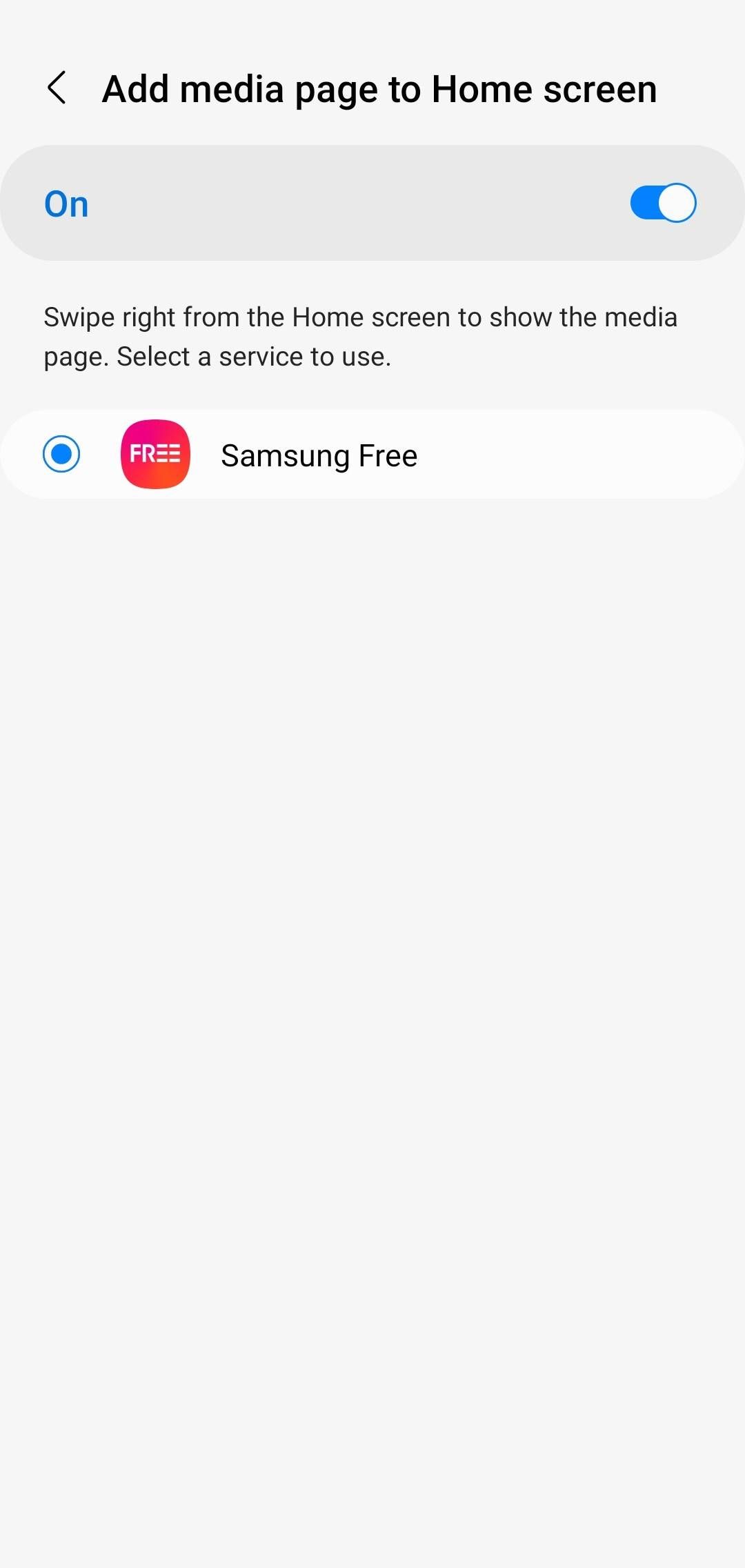 In 'Add media page to home screen' not showing the... - Samsung Members