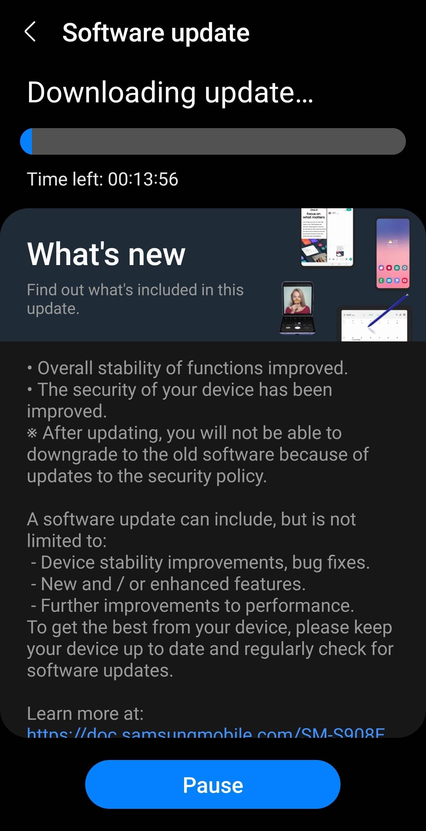 S22 ultra update received - Samsung Members