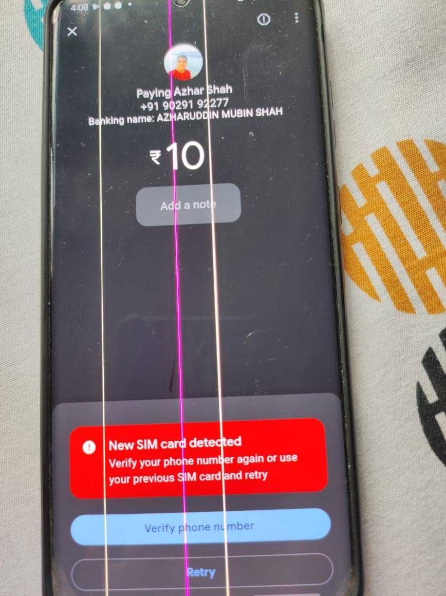 Green line problem - Samsung Members