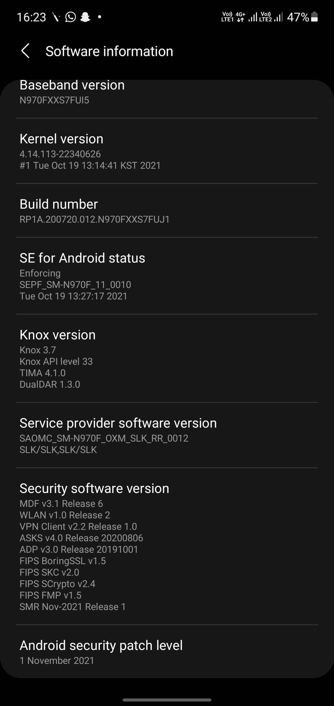 Solved: Note 10 Software Updates - Page 2 - Samsung Members