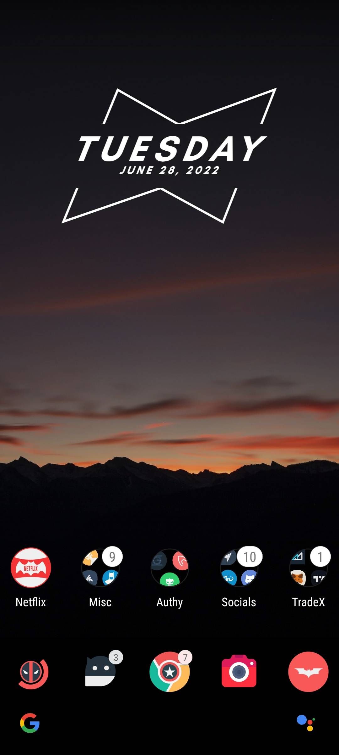 Customized home screen - Samsung Members