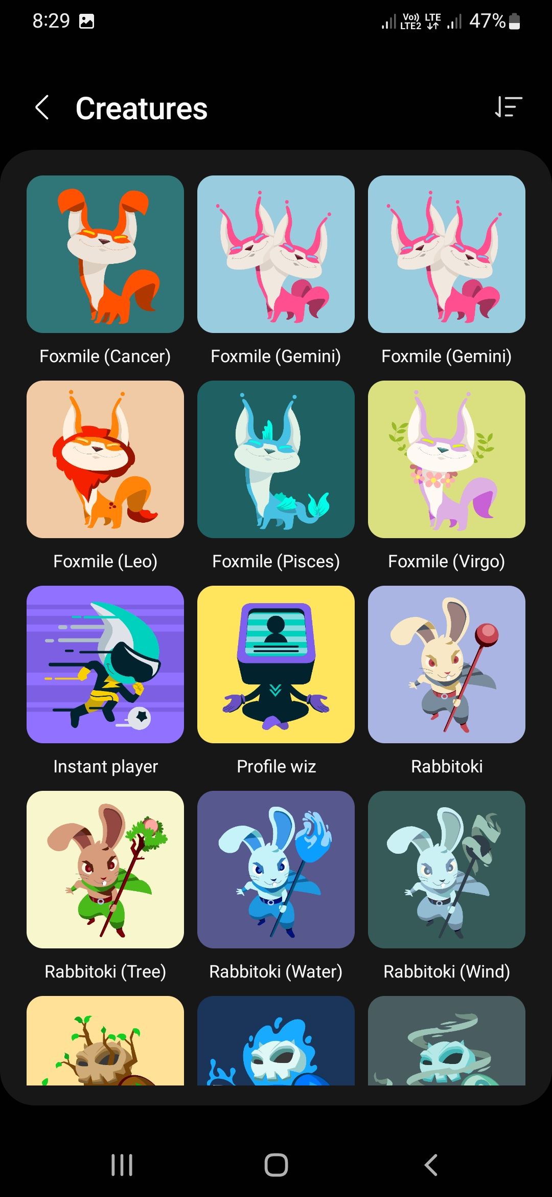 Who got Game Launcher Creatures!! - Samsung Members