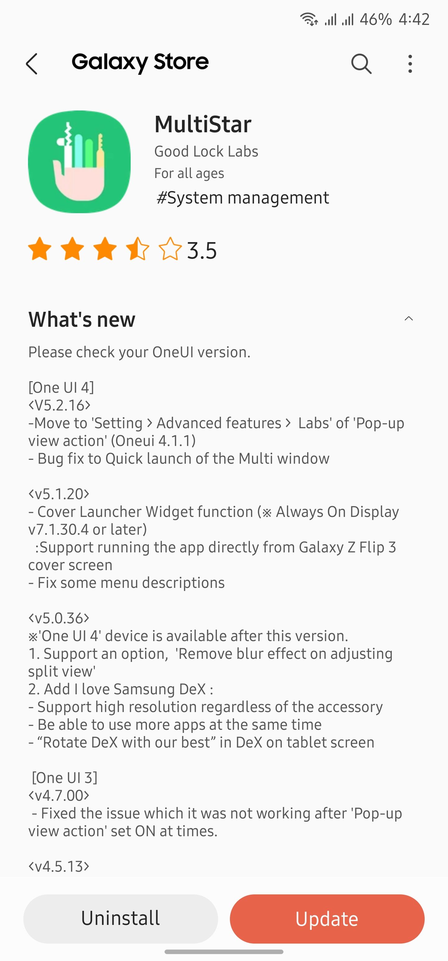 Multistar app update available (S22U) - Samsung Members