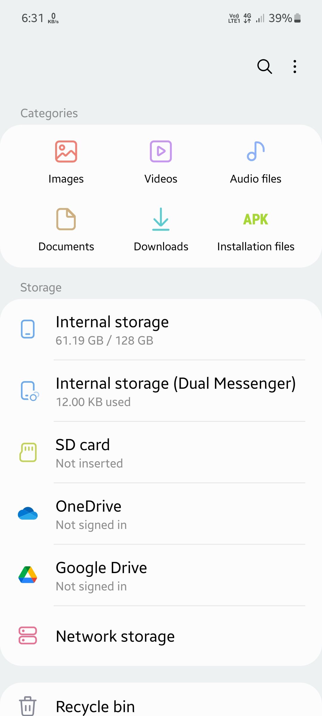 Issue in internal storage - Samsung Members