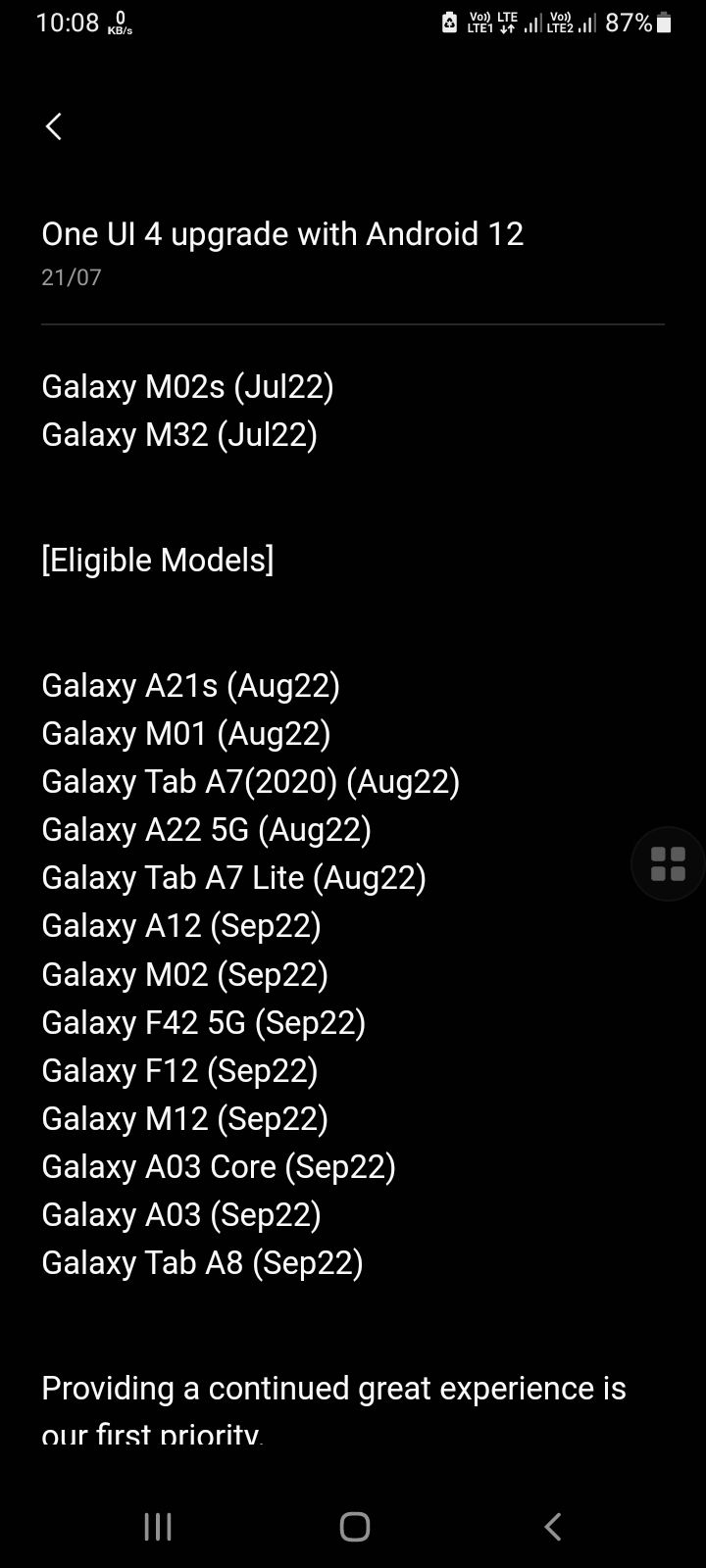 Galaxy f12 android 12 update - Samsung Members
