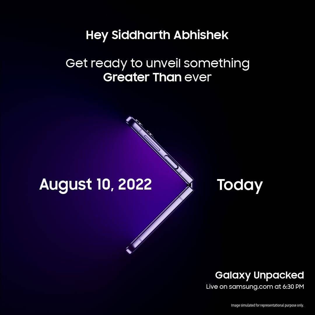 INVITATION/UNPACKED 2022 - Samsung Members