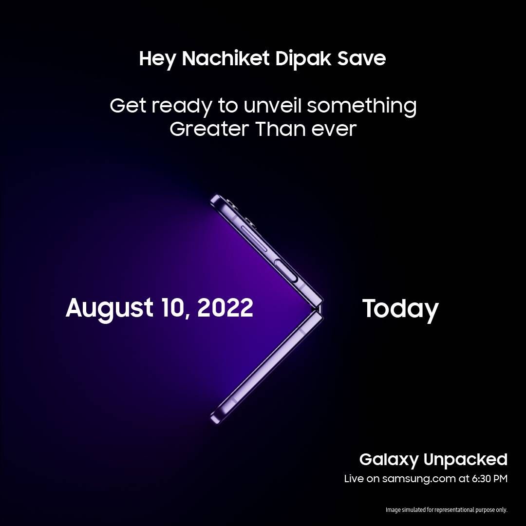 Thank you for the personalised invite. - Samsung Members