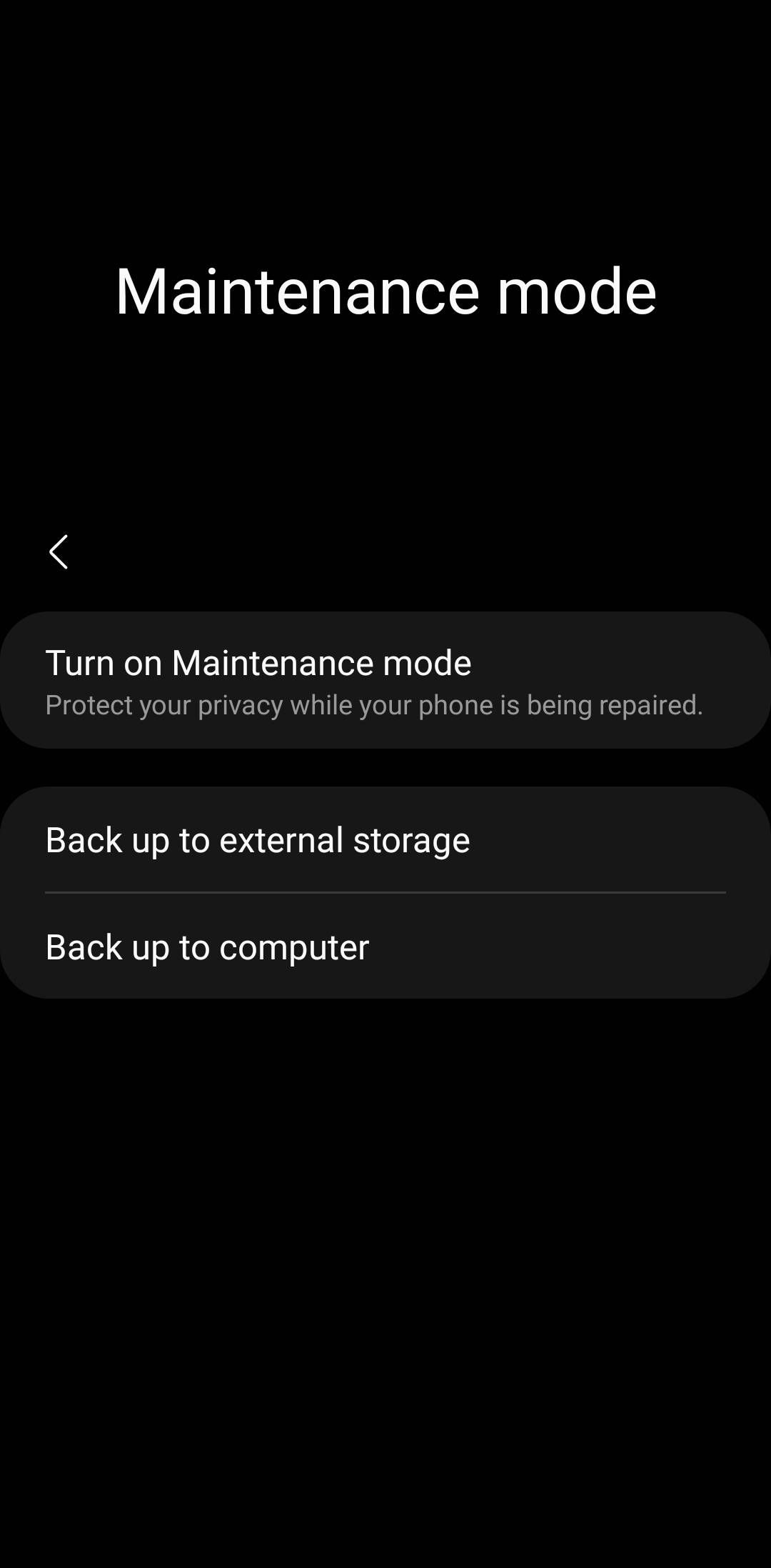 Repair Mode & Sideload Software Update - Samsung Members