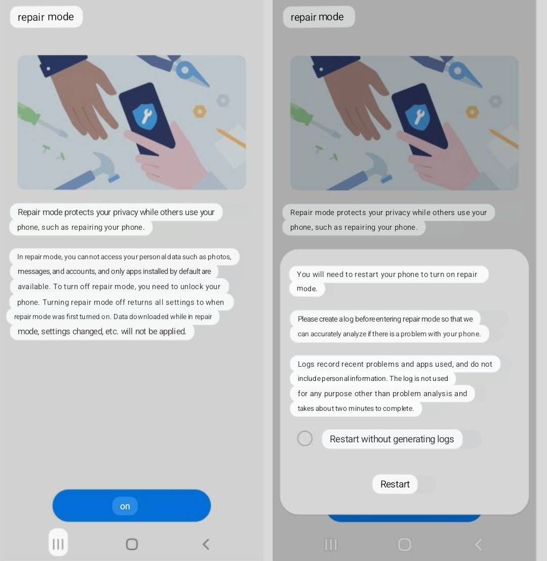 Repair Mode & Sideload Software Update - Samsung Members