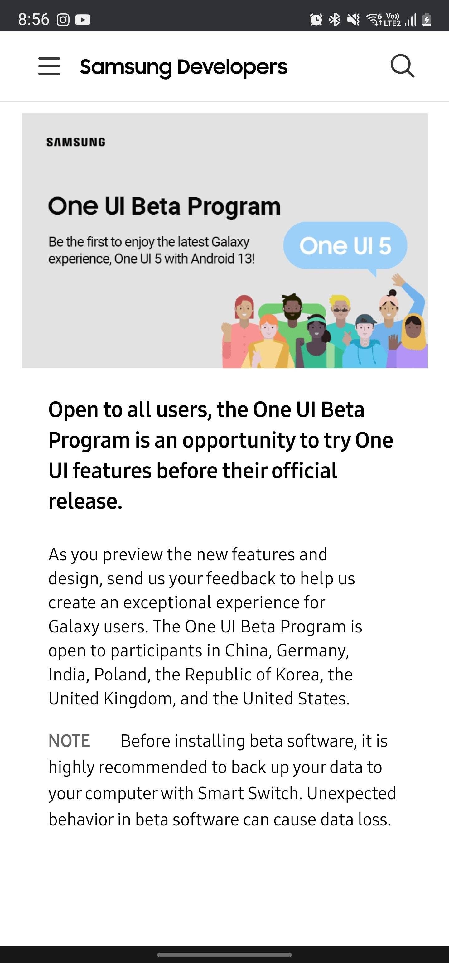 ONE UI 5.0 BETA - RELEASED - Samsung Members