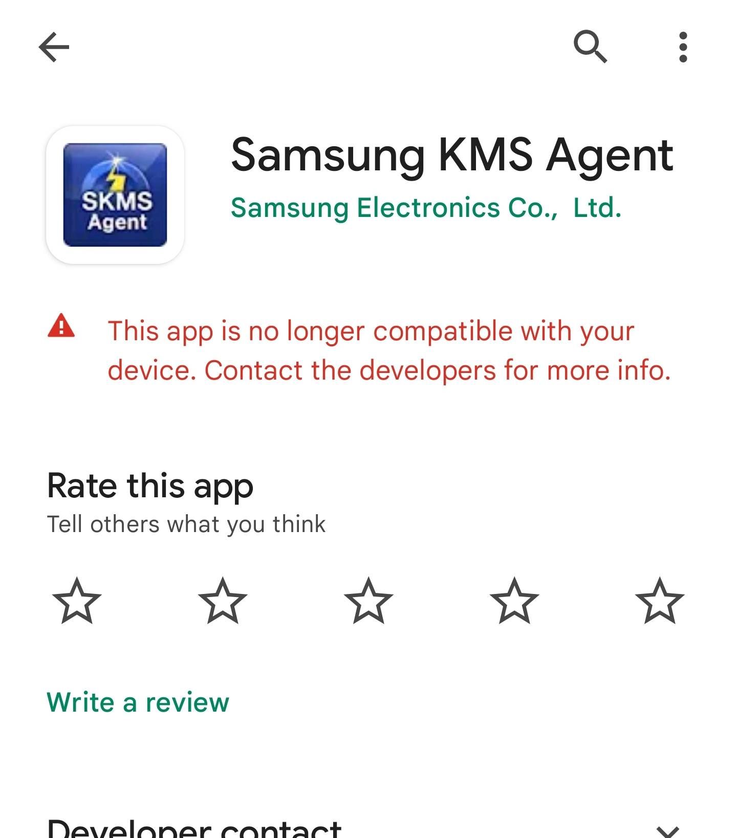 What is this Samsung KMS Agent app? - Samsung Members