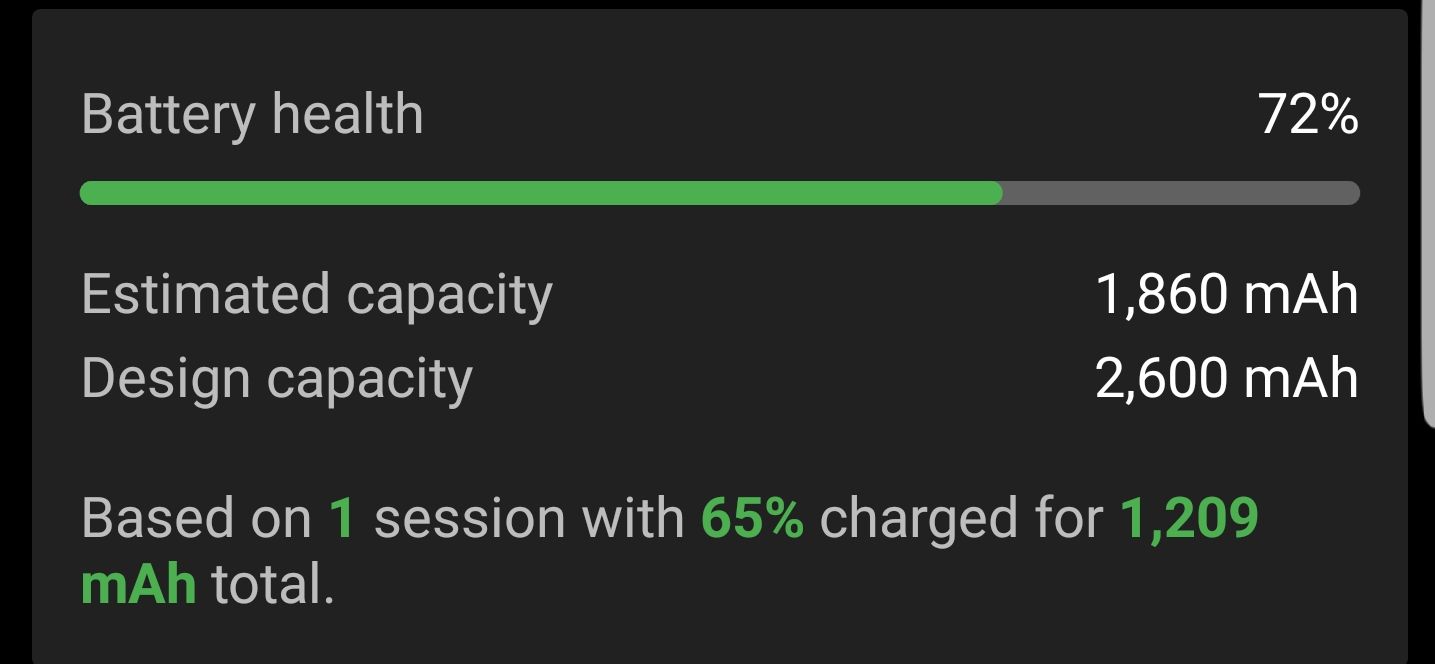 Post your battery health. - Samsung Members