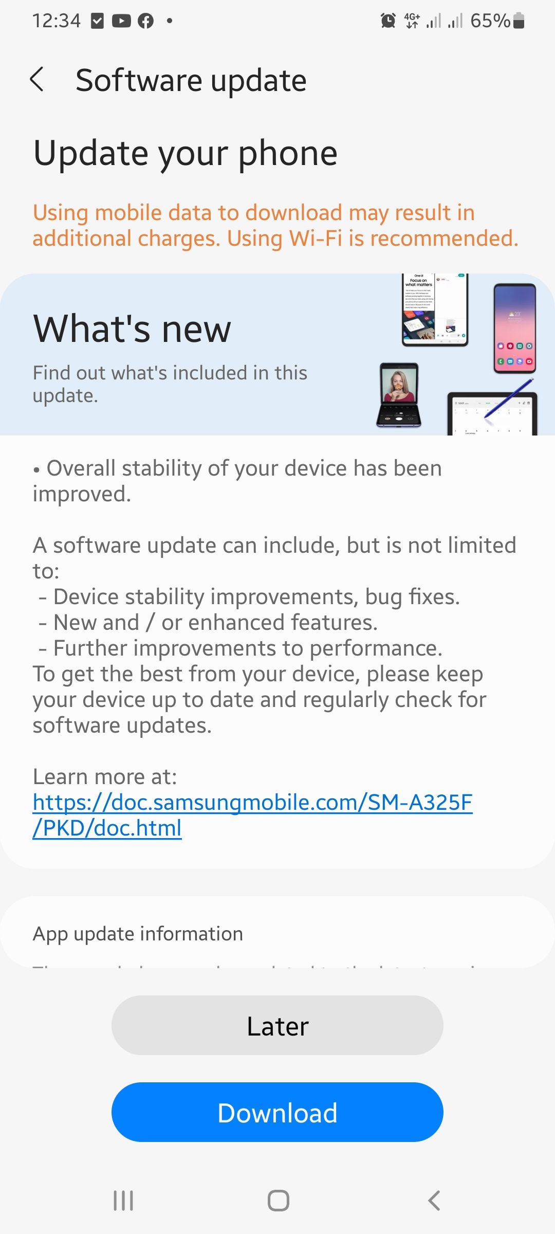 Samsung a32 update - Samsung Members