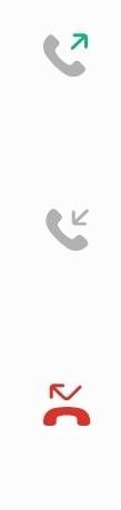 Missed Calls Icons should be Red coloured - Samsung Members